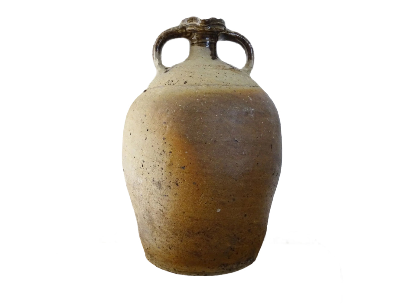French Antique Pottery Pitcher 12.4" | La Maison de Belasyse